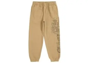 Supreme Pitbulls Embroidered Sweatpant - Brown