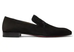 CHRISTIAN LOUBOUTIN Dandelion Flat Veau Velours