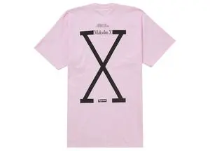 Supreme 40 Acres Malcolm X Tee Shirt - Pink