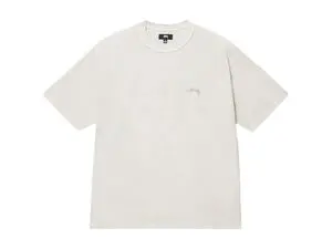 StÜssy Lazy Short Sleeve Tee Shirt - Bone