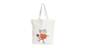 Adidas Printed Tote - Cloud White