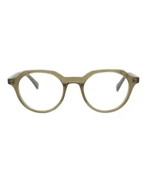 Celine Round-frame Acetate Optical Frames - Green Green Transparent (cl50062i/49/098)
