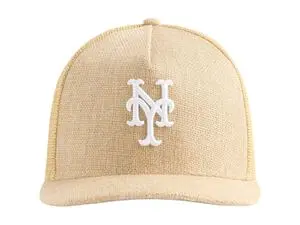 Kith X New Era New York Mets Raffia 9fifty Cap - Natural