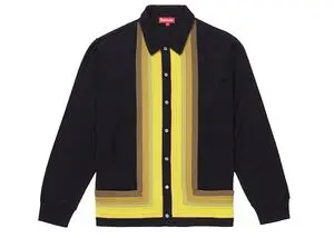 Supreme Corner Stripe Polo Shirt Sweater