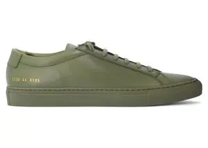 COMMON PROJECTS Achilles Low Top Sneakers - Moss