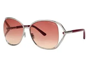 TOM FORD Butterfly Sunglasses - Shiny Palladium (ft1091 16t)