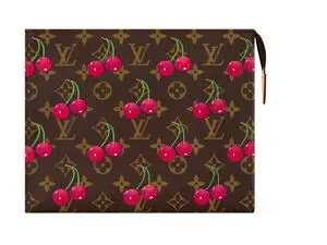 LOUIS VUITTON X Takashi Murakami Cherry Toiletry Pouch - Brown Monogram