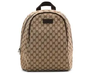 Gucci Monogram Gg Canvas Backpack - Multicolor