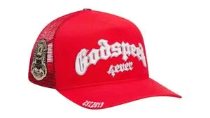GODSPEED Godspeed Forever Trucker Hat Cherry