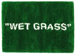 VIRGIL ABLOH X Ikea Markerad Wet Grass Rug 195x133 Cm Green - Multicolor