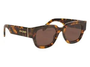 Palm Angels Monterey Sunglasses - Havana Brown (peri050s24pla0016064)