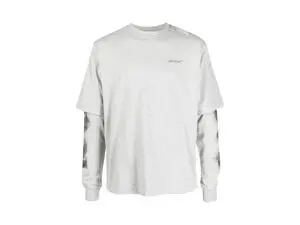 Gray Off White Shirts For Men