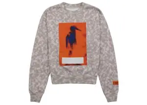Heron Preston Orange Crewnecks