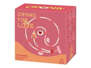 POP MART Crybaby Crying For Love Series Phone Charm Single Blind Box - Multicolor