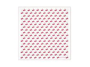 LOUIS VUITTON X Takashi Murakami Monogram Cherry Shawl - White