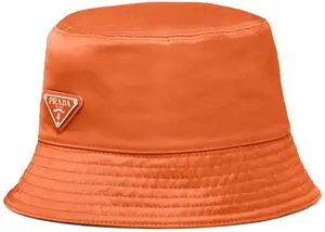 Prada Re-nylon Bucket Hat - Orange