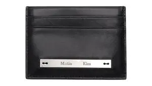 MATIN KIM Vintage Card Wallet - Black