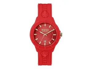 Versace Tokyo Silicone Strap Watch - Stainless Steel