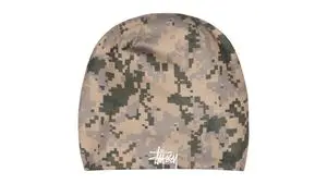 StÜssy Digi Camo Skull Cap - Multicolor