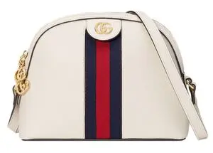Gucci Ophidia Small Shoulder Bag - White