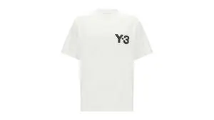 Adidas X Y3 Logo Short Sleeve Tee Shirt - Cwhite