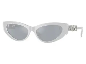 Versace Cat Eye Sunglasses - Pearl Grey (ve4470b 54741u)