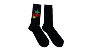 BARROW Logo Crew Socks - Nero/black