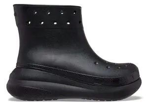CROCS Classic Crush Rain Boots - Black