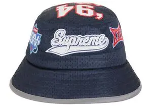 Supreme Playoffs Mesh Crusher Hat - Navy Blue