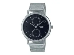 Casio Analog Watch With Band - Stainless Steel