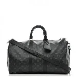 LOUIS VUITTON Keepall Bandouliere Monogram Eclipse 45