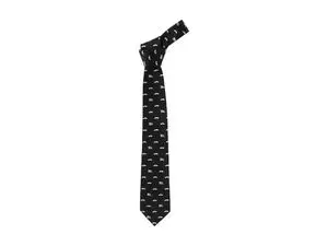 A BATHING APE Mr. Bathing Ape Pattern Tie Black