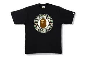 A BATHING APE Abc Busy Works Tee Shirt - Black