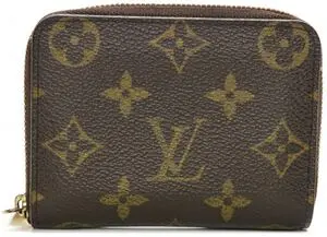 LOUIS VUITTON Wallet Zippy Coin Purse Monogram Brown - Multicolor