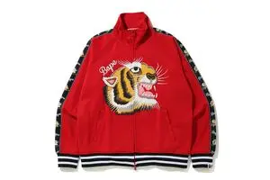 A BATHING APE Tiger Jersey Top