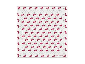 LOUIS VUITTON X Takashi Murakami Monogram Cherry Square 90 - White