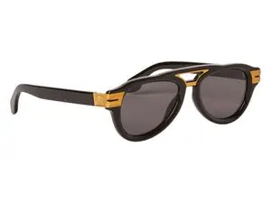 Palm Angels Paradise Sunglasses - Black Dark Grey Paradise (peri100f24pla0011007)