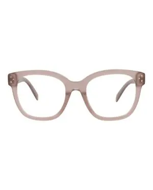 Celine Acetate Optical Square Frame Eyeglasses - Brown Brown Transparent (cl50086i/53/045)