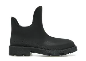 Burberry Round-toe Ankle Boots - Black