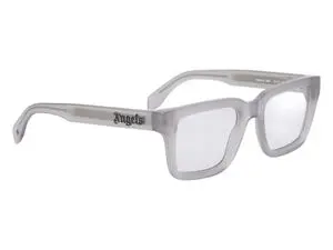 Palm Angels Style 19 Eyeglasses - Grey Clear Lens (perj019s25pla0010900)