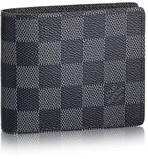 LOUIS VUITTON Wallet Slender Damier Graphite Gray/black - Multicolor