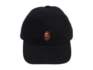 A BATHING APE Ape Head Cap - Black