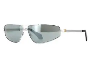Palm Angels Clavey Sunglasses - Silver (peri059s24met0017272)