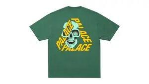 PALACE P3 Skull T-shirt Racey Green