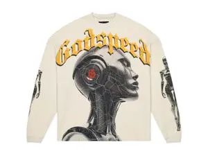 GODSPEED Limited Art Pieces Alexa Long Sleeve Tee - Bone