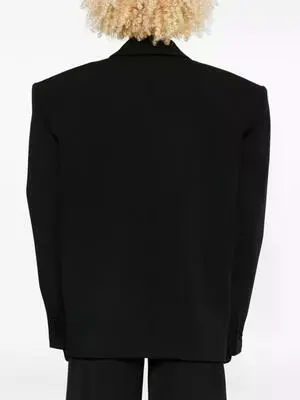 NISSA Oversized Blazer With Shoulder Pads