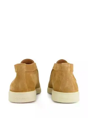Santoni Suede Slip-on Desert Boots