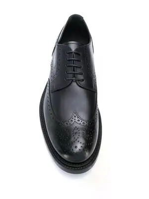 TOD'S Wingtrip Monogram Brogues