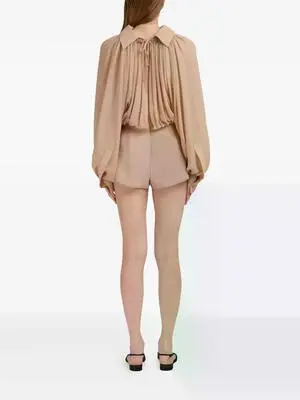 Marni Puff Sleeve Gathered Jumpsuit