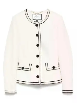 NISSA Single-breasted Suit Jacket - Neutrals